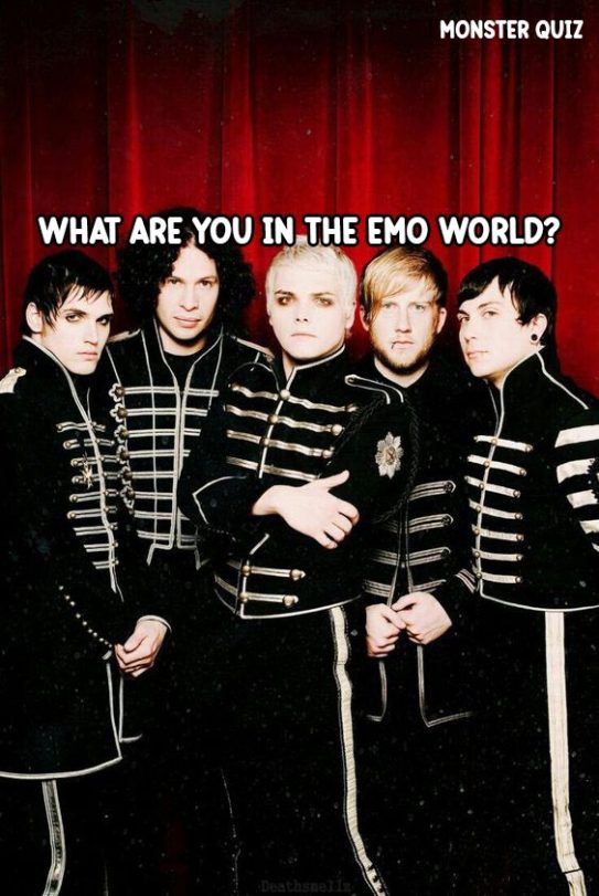 What Are You In The Emo World? – MonsterQuiz