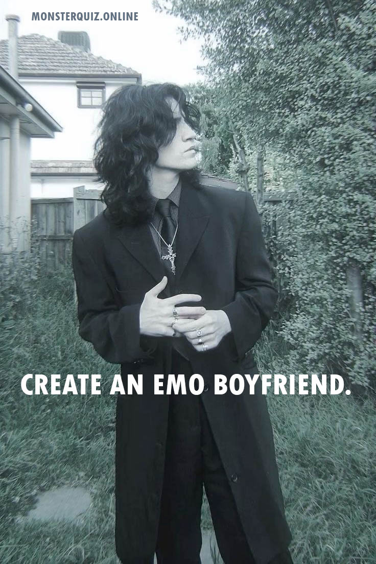 Create an emo/scene boyfriend. – MonsterQuiz